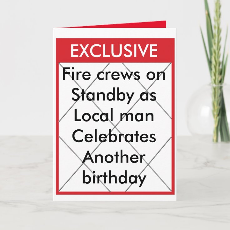 Exclusive another birthday card | Zazzle