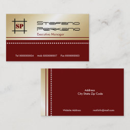 Executive Business Cards | Zazzle