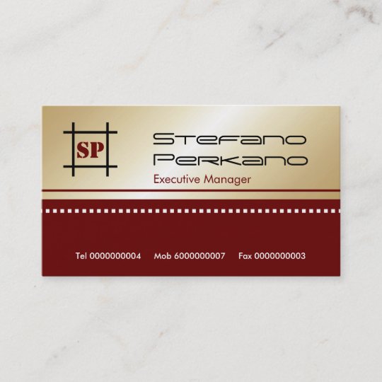Executive Business Cards | Zazzle.com