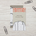 Executive Chef Business Card | Zazzle