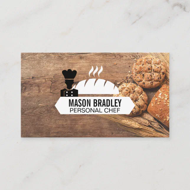 Executive Chef | Culinary Arts | Baker Business Card | Zazzle
