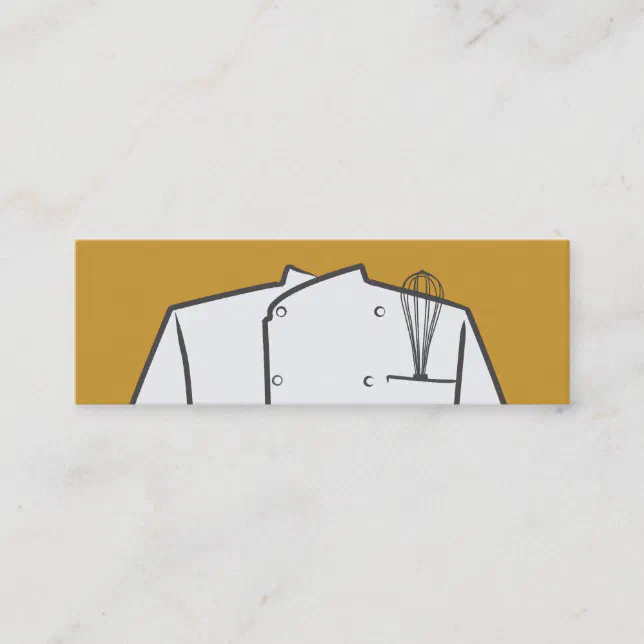 Executive Chef Mini Business Card | Zazzle