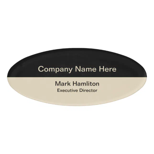Executive Director Name Tag | Zazzle
