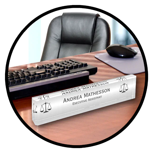 Executive Secretary Desk Name Plates | Zazzle