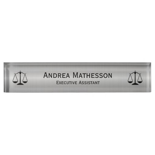 Executive Secretary Desk Name Plates | Zazzle