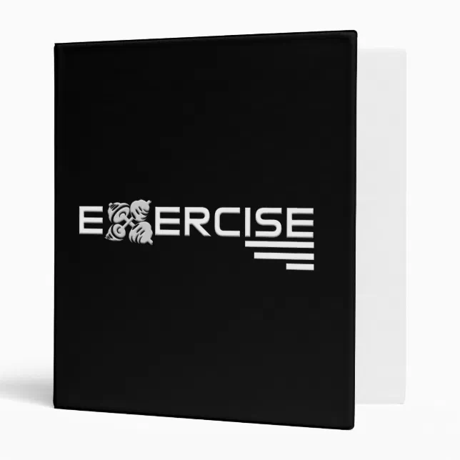 Exercise binder | Zazzle