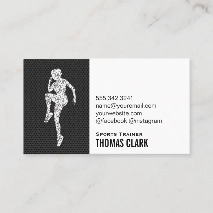 Exercise Personal Training Business Card | Zazzle