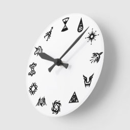 EXO Symbols Clock | Zazzle