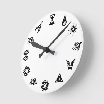 EXO Symbols Clock | Zazzle