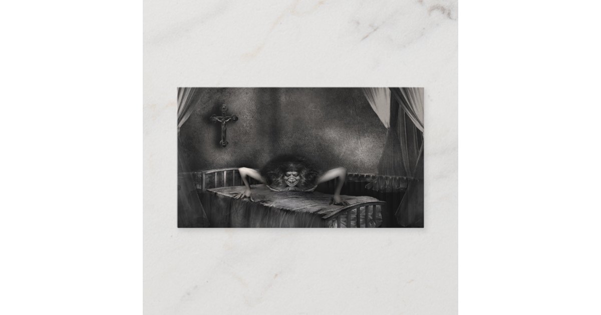 Exorcist Customizable Halloween Business Cards | Zazzle