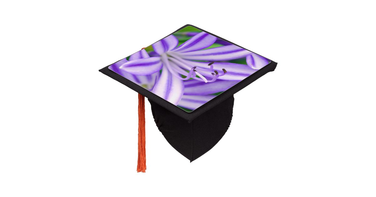 Exotic African Lily Graduation Cap Topper | Zazzle