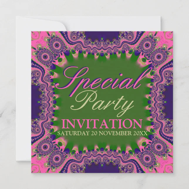 Exotic Bohemian Girls Special Party Invitations | Zazzle