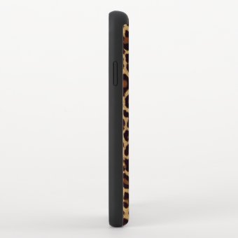 Exotic Faux Leopard Fur Print Uncommon iPhone Case | Zazzle