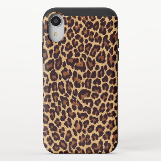Exotic Faux Leopard Fur Print Uncommon iPhone Case | Zazzle.com