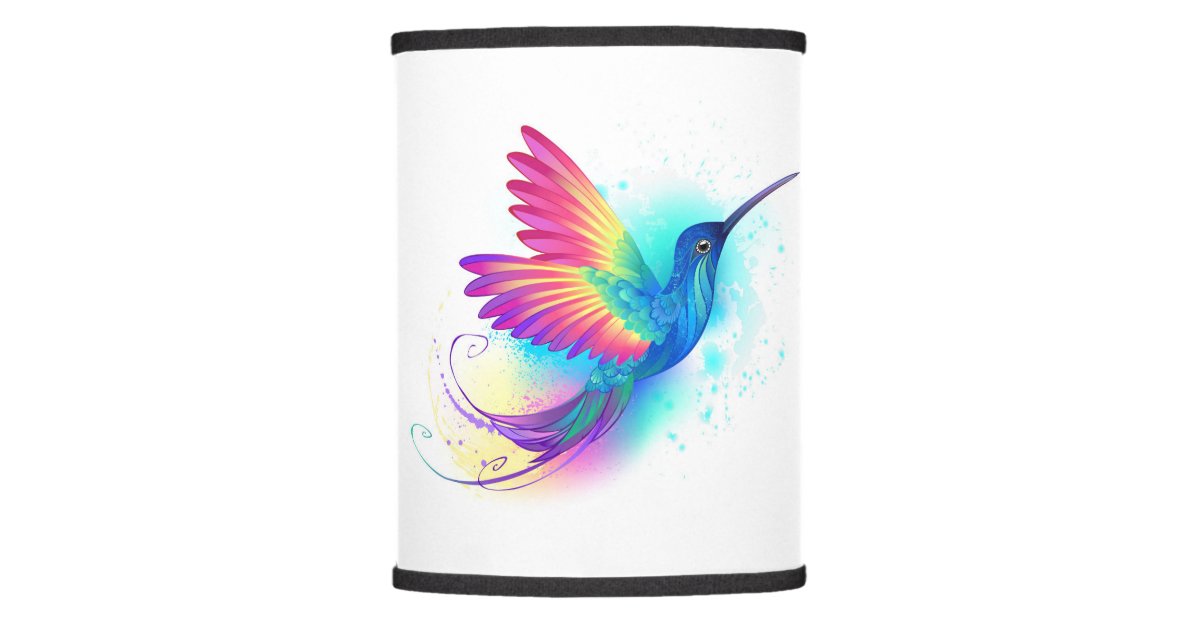 Exotic Rainbow Hummingbird Lamp Shade | Zazzle
