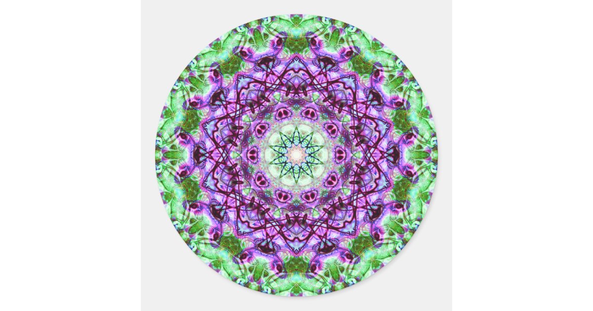 Expanded Decagram V 3 Stickers | Zazzle