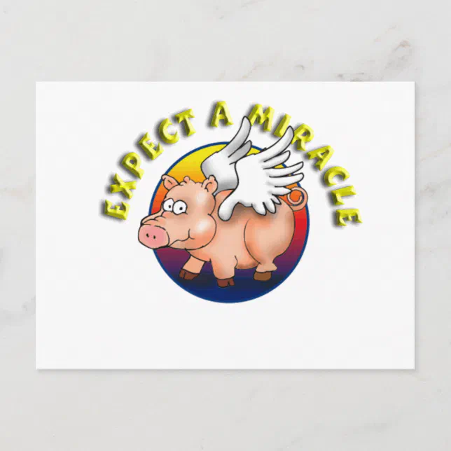 Expect A Miracle --- AA Recognition Postcard | Zazzle