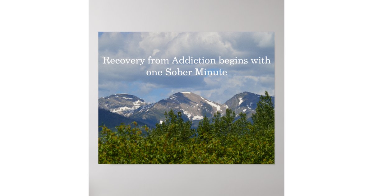 Expect Recovery Motivational Poster | Zazzle