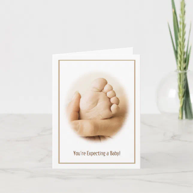 Expecting a Baby Card | Zazzle
