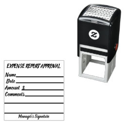 Expense Report Approval Stamp | Zazzle