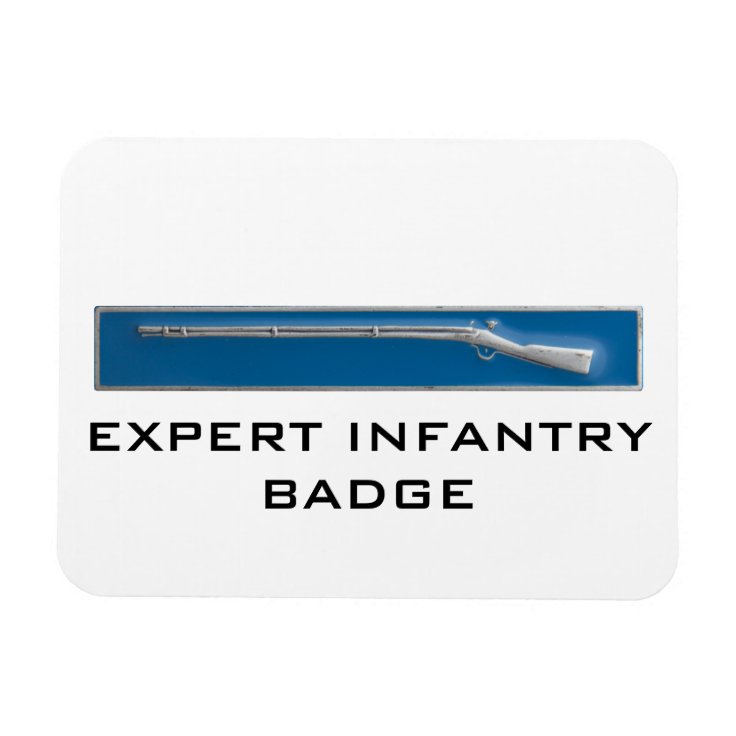 Expert Infantry Badge Magnet | Zazzle
