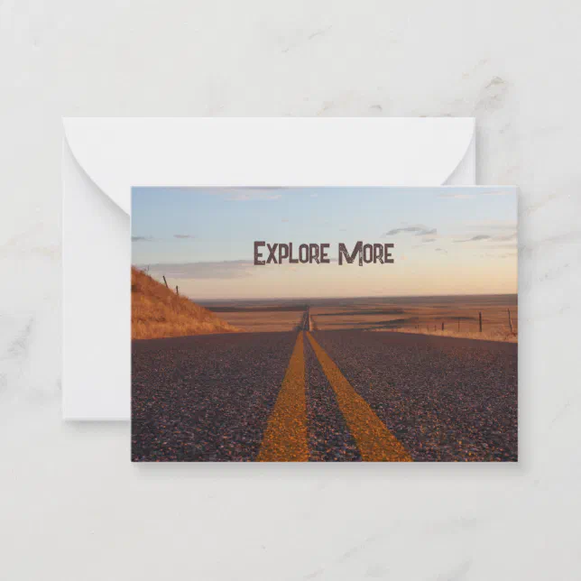 Explore More Note Card | Zazzle