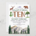 Explorer Adventure Boys 10th Birthday Invitation | Zazzle