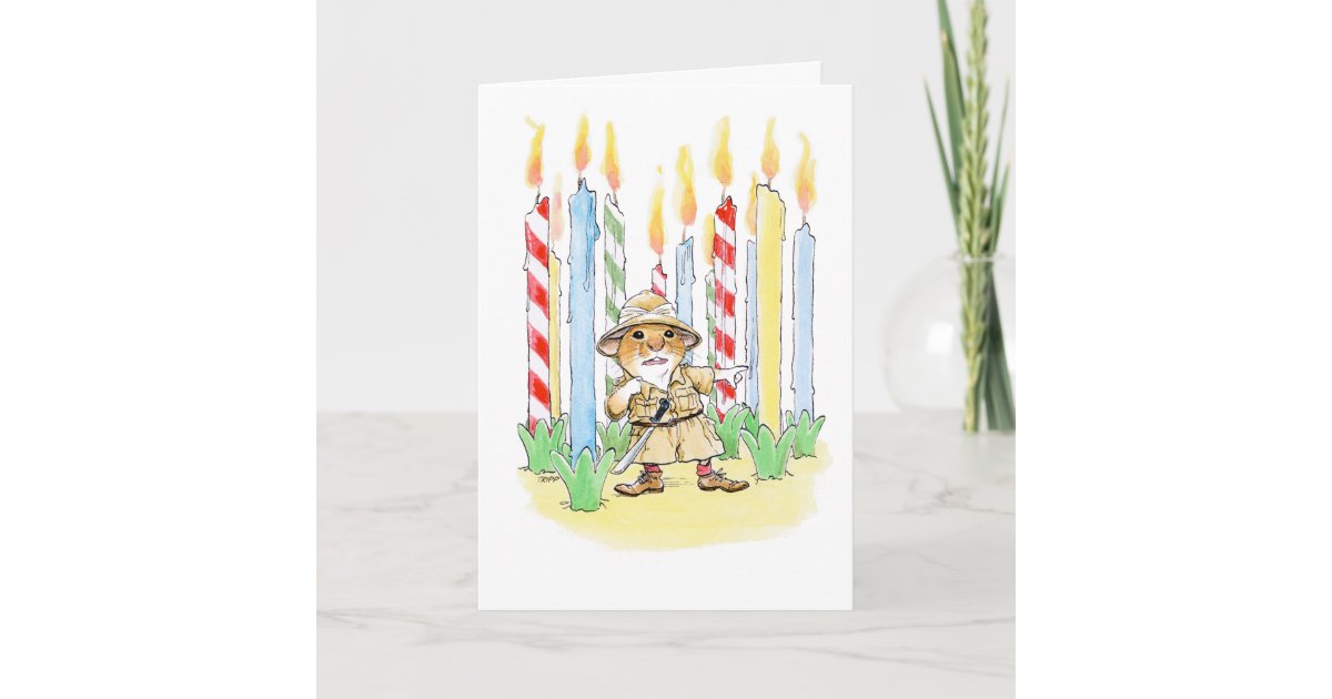 Explorer Birthday Card | Zazzle