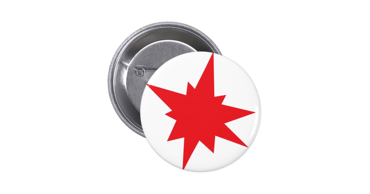 Explosion symbol button | Zazzle