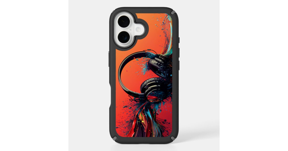Explosive Symphony: The Art of Sound Speck iPhone Case | Zazzle