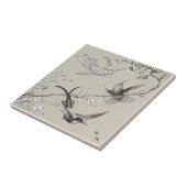 Exquisite Hummingbirds Insects Victorian Repro Ceramic Tile | Zazzle