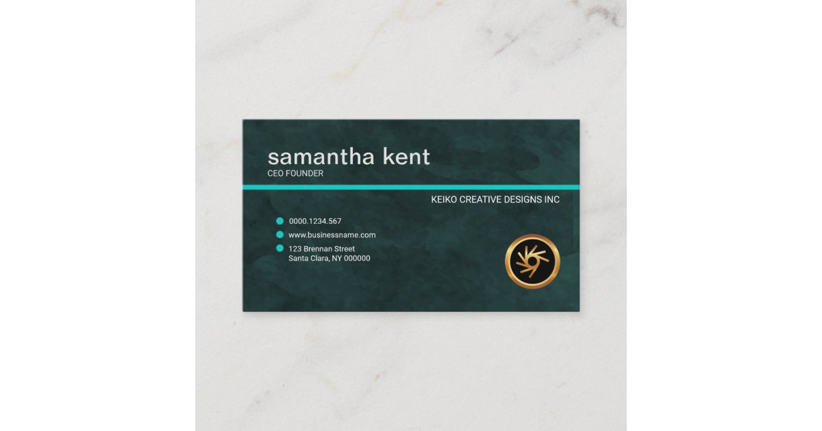 Exquisite Plain Simple Cyan Grunge Founder CEO Business Card | Zazzle.com Exquisite Plain Simple Cyan Grunge Founder CEO Business Card | Zazzle.com