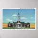 Exterior View of Colby College Miller Library Poster | Zazzle