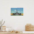 Exterior View of Colby College Miller Library Poster | Zazzle