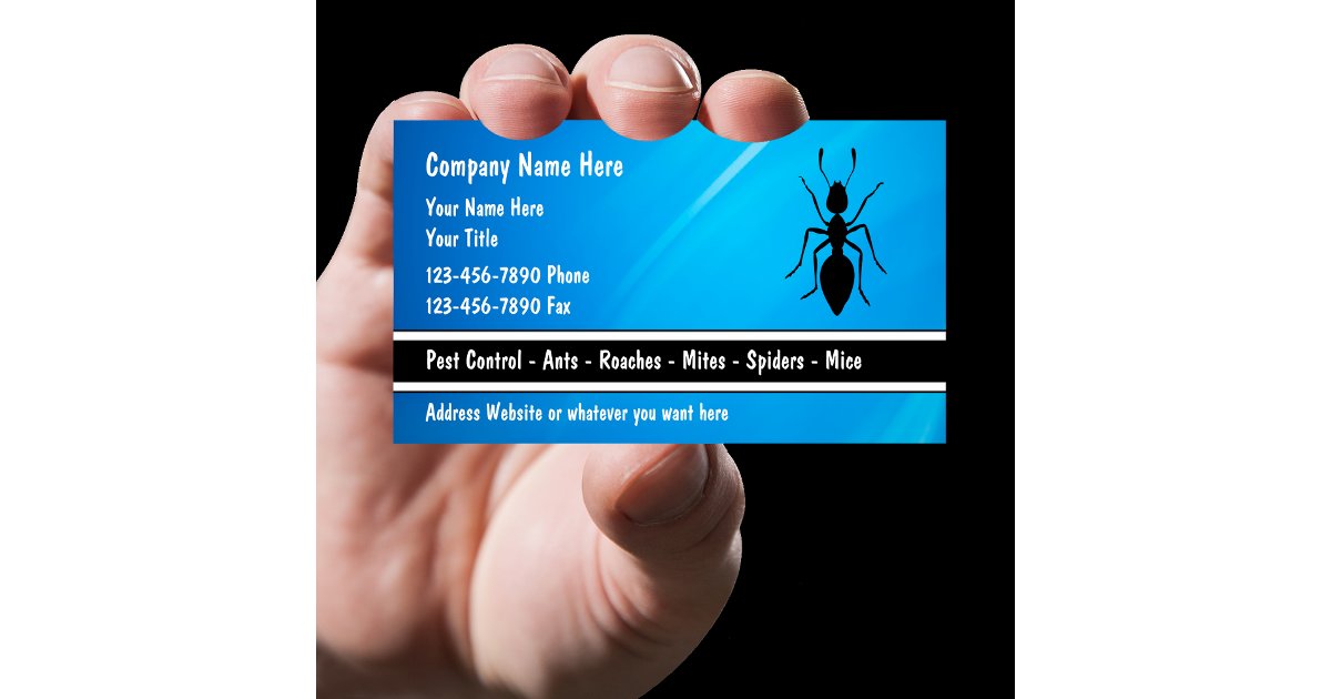 Exterminator Business Cards | Zazzle