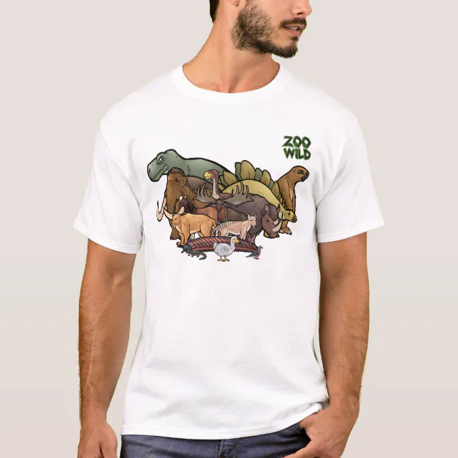 Extinct Animals T-Shirt | Zazzle