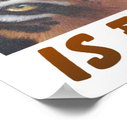 Extinction is forever poster | Zazzle