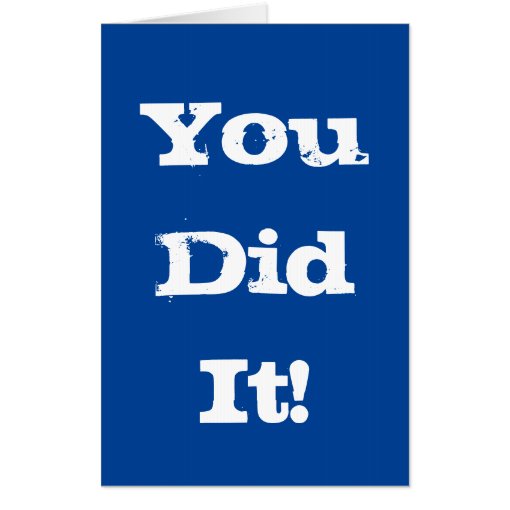 Extra BIG Personalized Congratulations Card | Zazzle