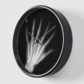 Extra Digit X-ray Left Hand Clock | Zazzle