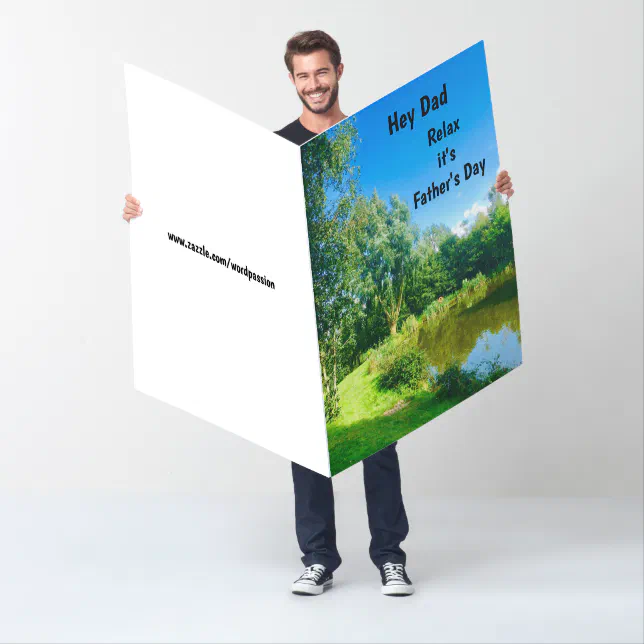 Extra Large Father's Day Card | Zazzle