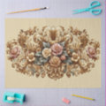 Extra Large Gold Baroque Floral Decoupage Tissue Paper | Zazzle