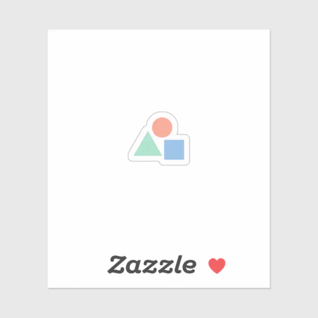 Extra-Small 3" x 3" Custom-Cut Vinyl Stickers | Zazzle