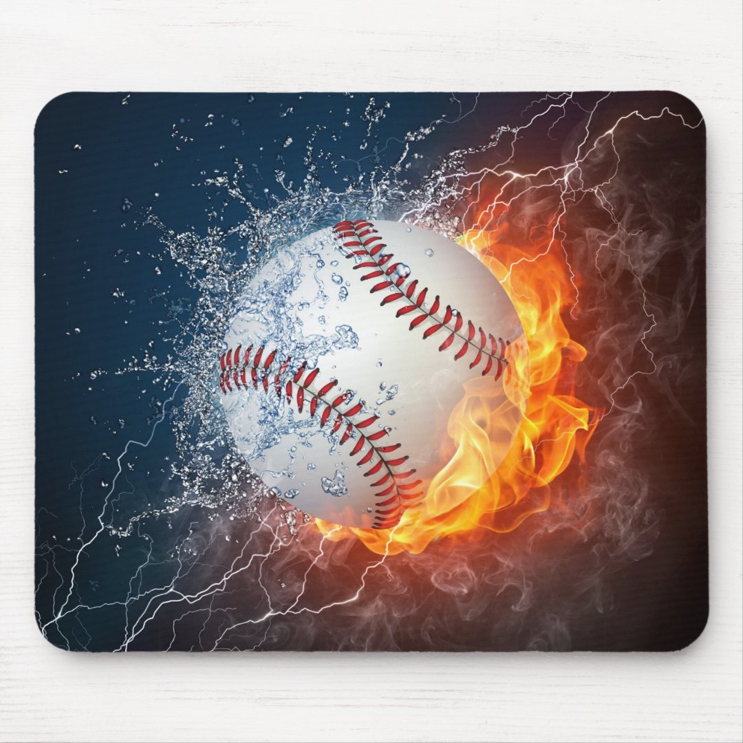 Extreme Baseball Mouse Pad | Zazzle