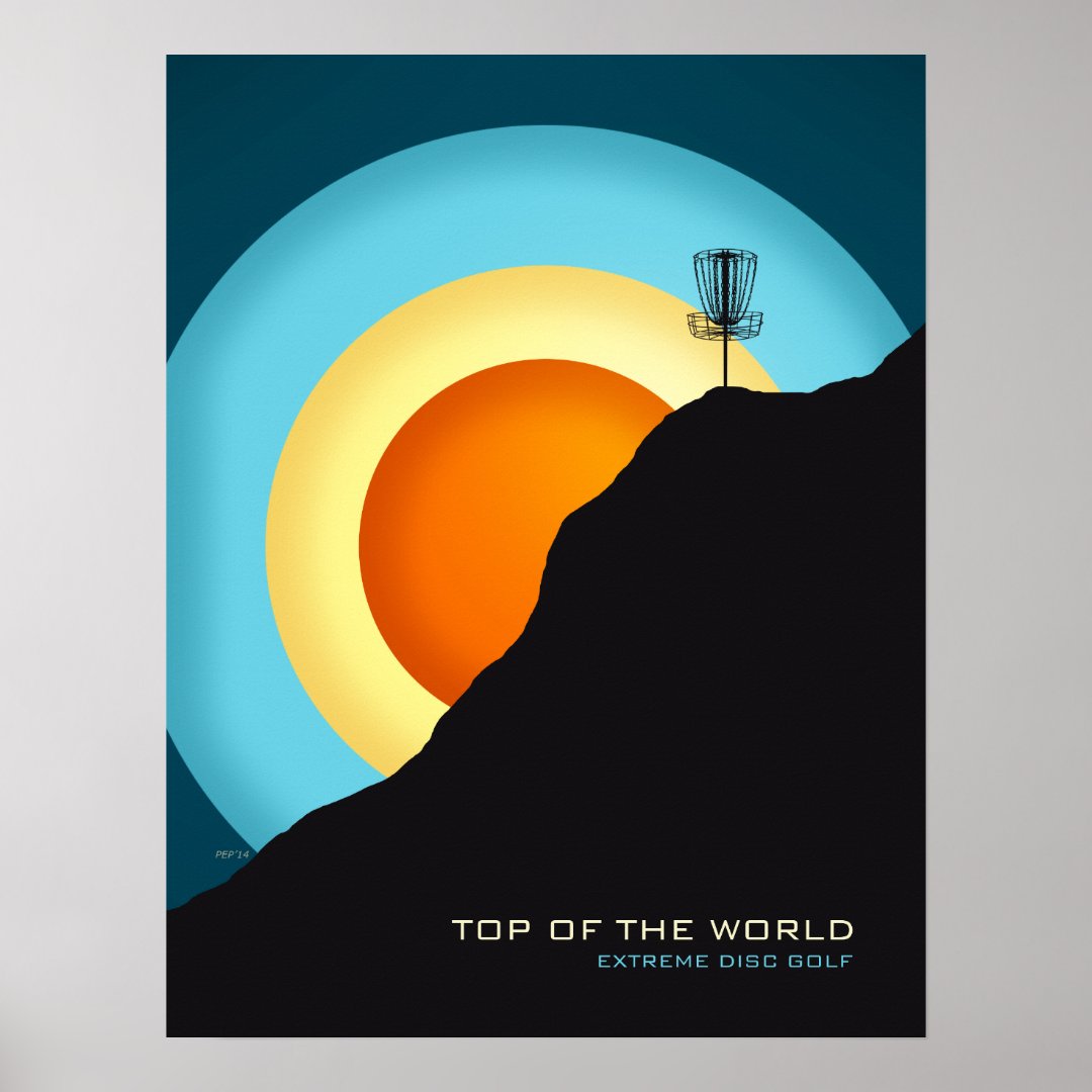 Extreme Disc Golf Poster | Zazzle