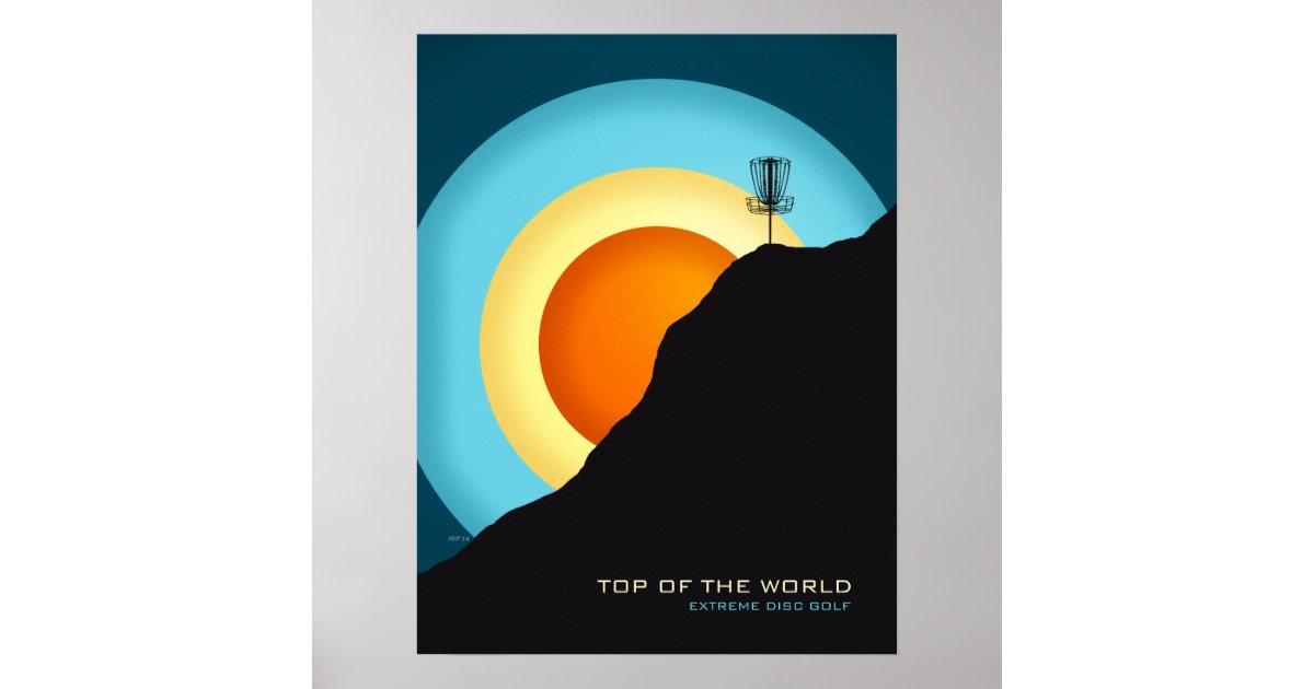 Extreme Disc Golf Poster | Zazzle