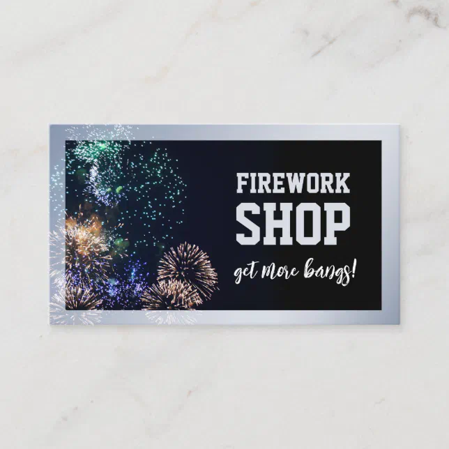 Extreme Pyrotechnics - Firework Specialist Card | Zazzle