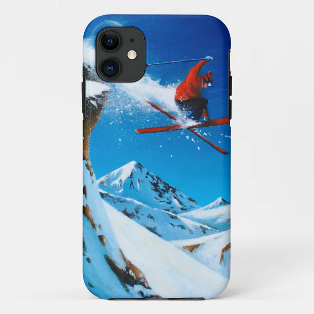 Extreme Skiing Case-Mate iPhone Case | Zazzle