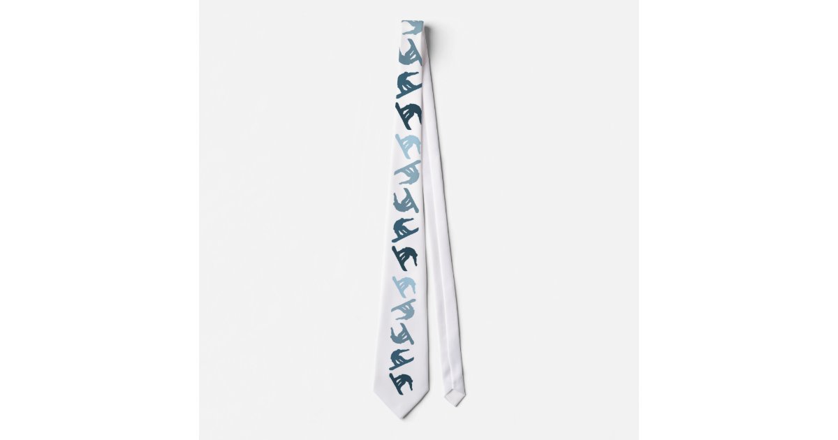 Extreme Snowboarding Tie | Zazzle