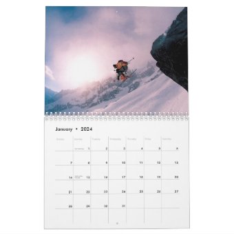 Extreme sports Calendar | Zazzle