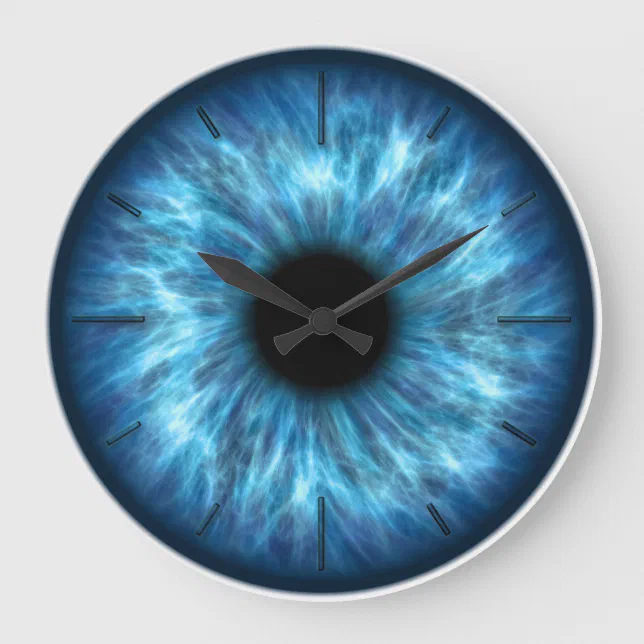 Eye 1 Wall Clock & Numeral Options | Zazzle
